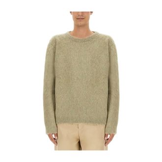 Christophe Lemaire Pull en Laine Bross&eacute;e - Homme - Pulls - Gris - Taille: XL