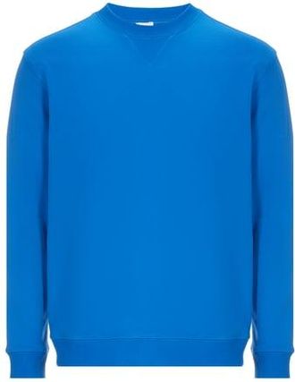 Au Printemps Paris Moll Bio-Baumwoll-Sweatshirt - Blau