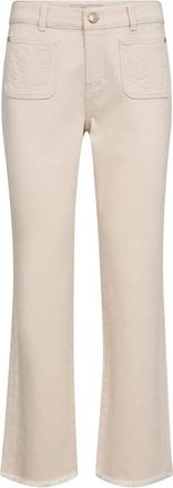 Mos Mosh MOS Mosh, Femme, Jeans, Beige, Taille: W31 Flared Jeans
