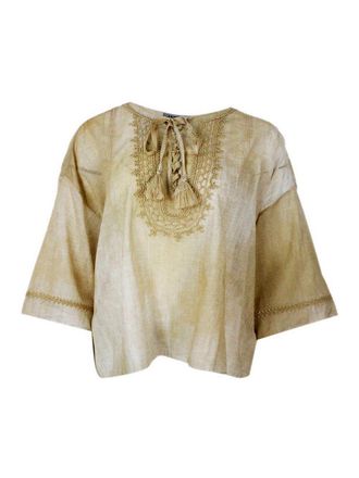 Ermanno Scervino Chemise - Or