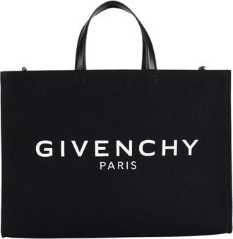 Givenchy G Mini Canvas Tote Bag - - Bags - Damen - Schwarzk - ONE SIZE