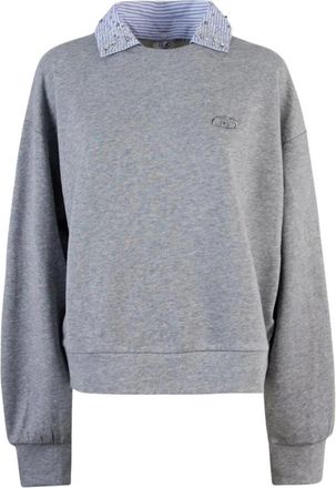 Liu Jo Damen, Sweatshirts & Hoodies, Grau, MGr&ouml;&szlig;e