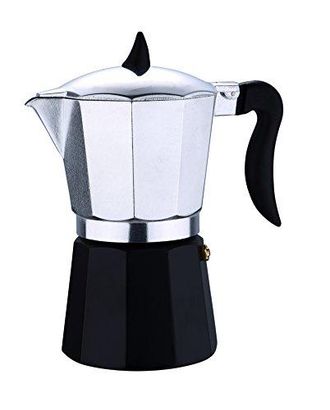 Renberg Chess - Einbau-Kaffeemaschinen aluminium kunststoffgriff und deckel 6p tazas 16.6cm