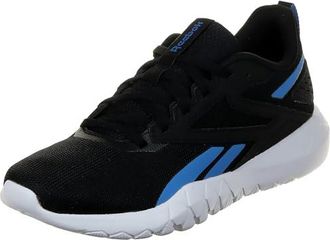 Reebok Mens Flexagon Energy TR 4 Sneaker, Black Kinetic Blue Footwear White, 40 EU