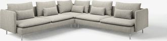 IKEA S&Ouml;DERHAMN Ecksofa 6-sitzig