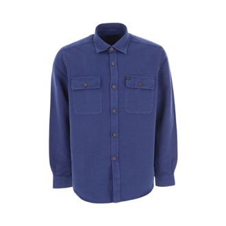 Fay Homme, Chemises, Bleu, Taille: 2XL Chemise &Eacute;l&eacute;gante pour Homme