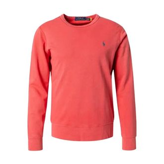 Ralph Lauren Homme, Sweatshirts et sweats à capuche, Rouge, Taille: L SweaT-shirt avec logo brodé