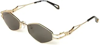 Zadig&Voltaire Femme, Accessoires, Jaune, Taille: 53 MM Szv465S 300F Lunettes de Soleil
