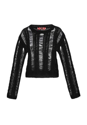 Mymo Pullover Frauen Schwarz