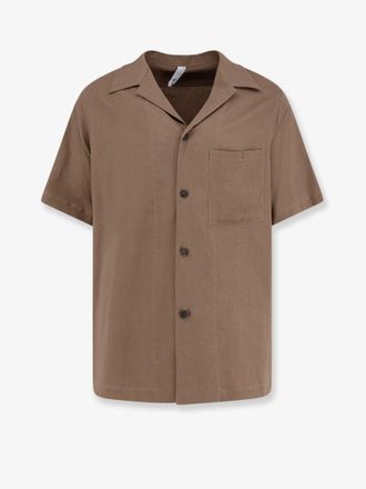 Hev&ograve; Novoli linen and viscose shirt - HEVO - gender_Man
