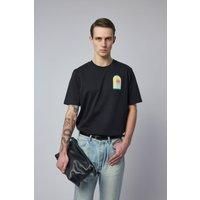 Casablanca Black Jersey T-shirt