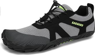 Saguaro Barfu&szlig;schuhe Herren Barfussschuhe Damen Barfuss Schuhe Zehenschuhe Outdoor Fitnessschuhe rutschfest Traillaufschuhe Barefoot Shoes mit Zero-Drop Solhe