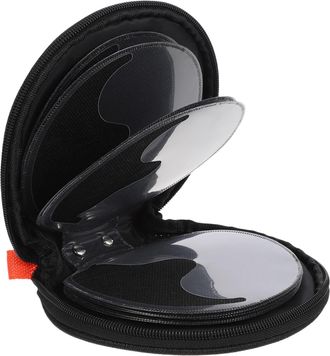 Garneck Cd-Aufbewahrungstasche Mit Fächern DVD-Organizer Cd-Halter Wasserdichtes Oxford-gewebe Abriebfeste Innenauskleidung Kratzfrei Flache Nähte Schlichtes 
