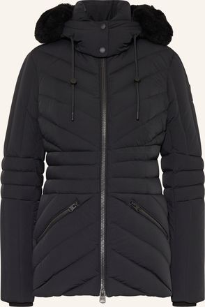 Mackage Daunenjacke Mit Abnehmbarer Kapuze schwarz