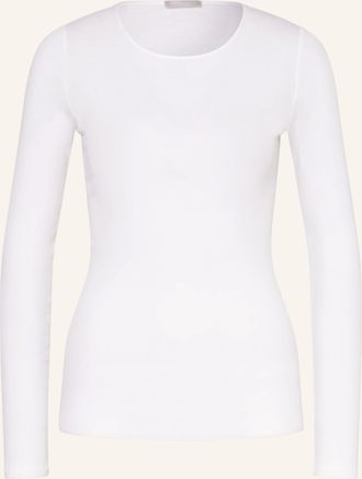 Hanro Schlafshirt Cotton Seamless weiss