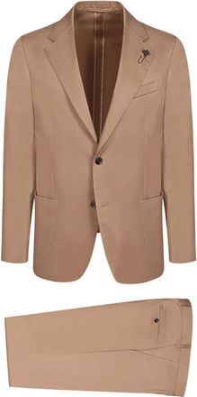 Lardini Homme, Costumes, Beige, Taille: M Costume crois&eacute;