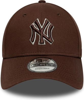 New Era Team Outline 9Forty Cap - - Accessories - Herren - Braun - ONE SIZE