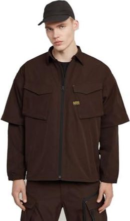 G-Star G-Star Homme Chemise Modular Relaxed, brun (deep brown D26152-D517-A926), L