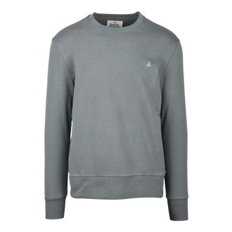 Vivienne Westwood Homme, Sweatshirts et sweats à capuche, Gris, Taille: M SweaT-shirt en Coton avec Intérieur en Molleton