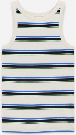 Arket Geripptes Tanktop -Blau