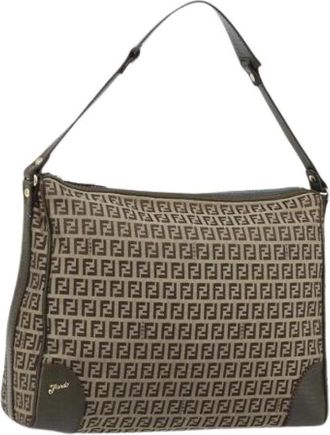 Fendi Pre-owned Sac bandouli&egrave;re Zucchino - Femme - Pre-owned - Brun - Taille: ONE Size