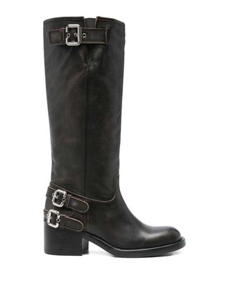 Chlo&eacute; Bottes - Noir