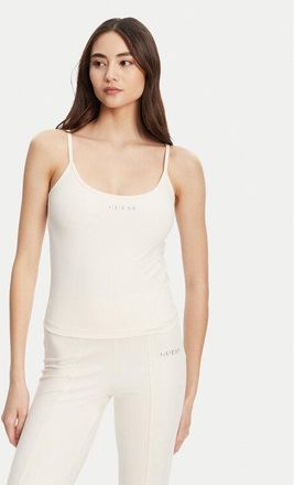 Guess Top V5RP09 KCD02 Écru Regular Fit