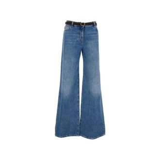 Elisabetta Franchi Wide Jeans - - Jeans - Damen - Blau - W25