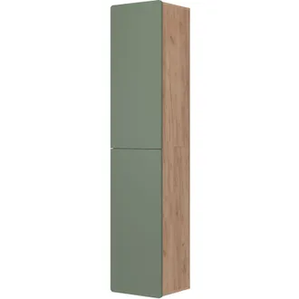 Vicco Armoire de salle de bain Izan, Vert/force de lor Ch&ecirc;ne, 36.6x171.6cm