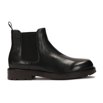 Kazar Klassische schwarze Leder-Chelsea-Stiefel - - Shoes - Herren - Schwarzk - 44 EU
