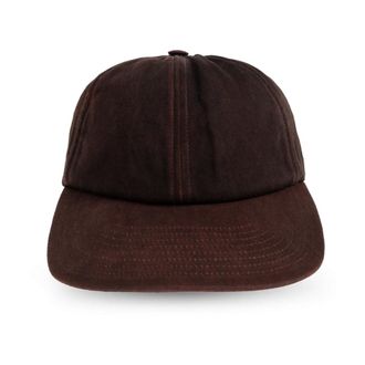 Maison Margiela unisex, Accessoires, Rouge, Taille: ONE Size Casquette avec visi&egrave;re