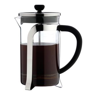 Caf&eacute; Ol&eacute; Mode Cafeti&egrave;re, Glasbeh&auml;lter mit edlem Edelstahlgeh&auml;use und Siebfilter, 1000 ml (8 Espressotassen oder 4 Becher)