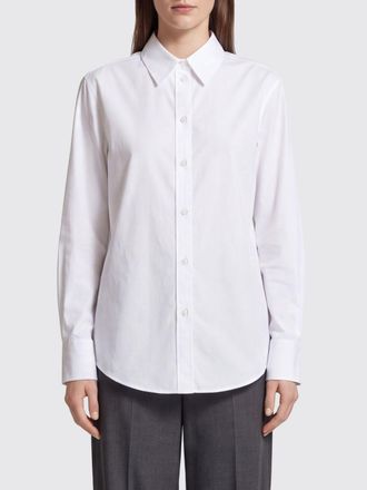 Calvin Klein Chemise classique en coton &agrave; manches longues avec ourlet arrondi