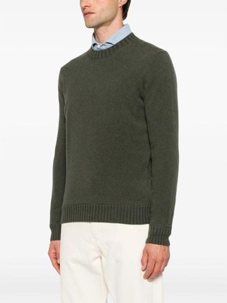 Magazzino Ricambi Girocollo Sweater - Green
