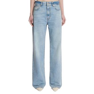 Haikure Femme, Jeans, Bleu, Taille: W28 Korea Jeans