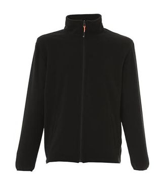Generico Polaire homme anti-pilling Sweat &agrave; fermeture &eacute;clair longue mod&egrave;le Copenhague, Noir, L