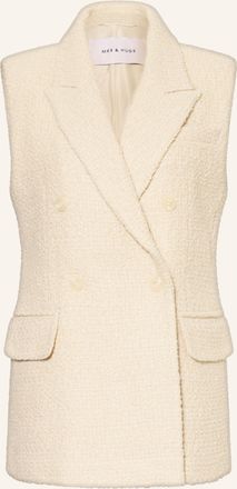 Mrs & Hugs Mrs & Hugs Blazerweste weiss