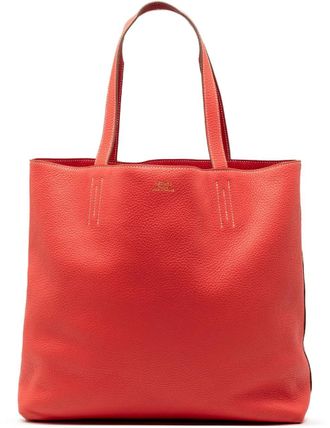 Herm&egrave;s Shopper - Clemence Double Sens 36 - Gr. unisize - in Rot - f&uuml;r Damen