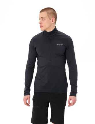 Vaude Langarmshirt MENS LIVIGNO HALFZIP II sportlicher Stil, leichtes Material, elastisch