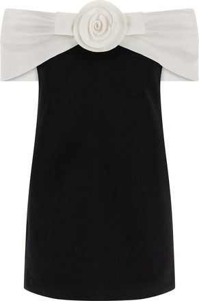 Self Portrait Robe Courte - Blanc