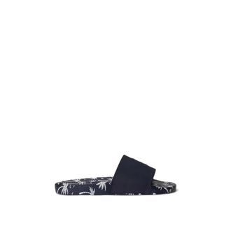 Polo Ralph Lauren Homme, Chaussures, Bleu, Taille: 43 EU Slide-Printed EVA