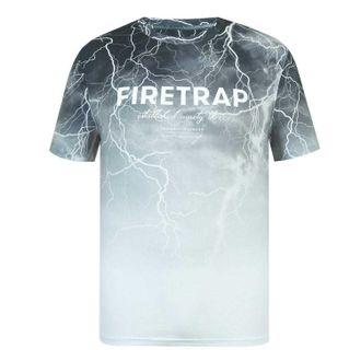 Firetrap Sub T-Shirt f&uuml;r Herren (Dunkel)