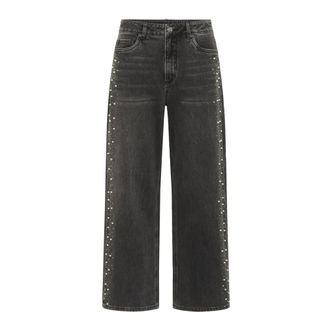 Kaffe Damen, Jeans, Grau, MGr&ouml;&szlig;e