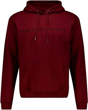 Deeluxe Sweat &agrave; Capuche en Molleton avec Inscription brod&eacute;e Original. Sweat Ben Regular Homme