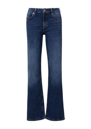 QS by s.Oliver Jeans Catie/Slim Fit/Mid Rise/Wide Leg/Superstretch