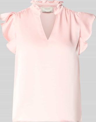 Neo Noir Blusentop aus Satin Modell Stella