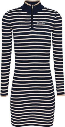 Tommy Jeans Damen Strickkleid METALLIC Slim Fit