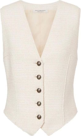 Philosophy di Lorenzo Serafini Femme, Vestes, Beige, Taille: 38 FR Vestes