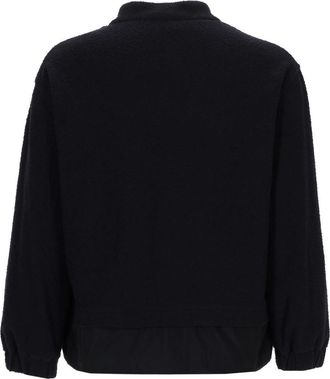 Moncler Zip-Up Polyester Cardigan - Blue
