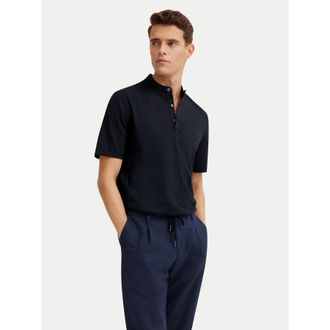 Bugatti Poloshirt 8150-75021C Dunkelblau Regular Fit